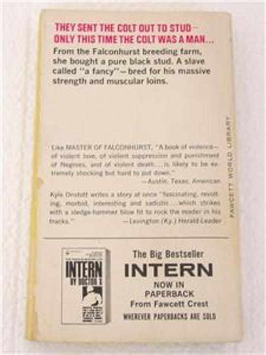 1966 Horner-Kyle Onstott FALCONHURST FANCY Gold Medal Vintage ...