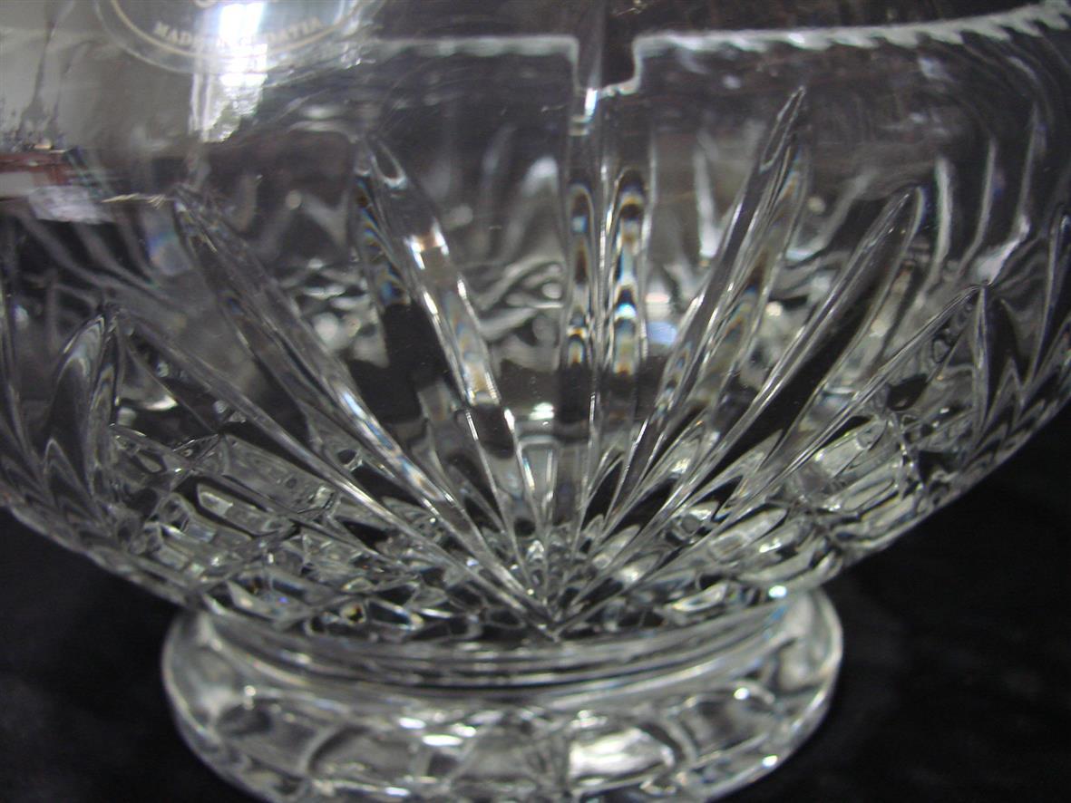 Samobor Handmade 24% Lead Crystal Bowl- Made in Croatia - Pottery & Glass