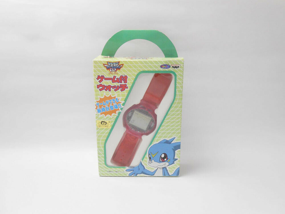 Banpresto Digimon Game Watch Red Veemon Digivice Digimon Adventure 02 ...