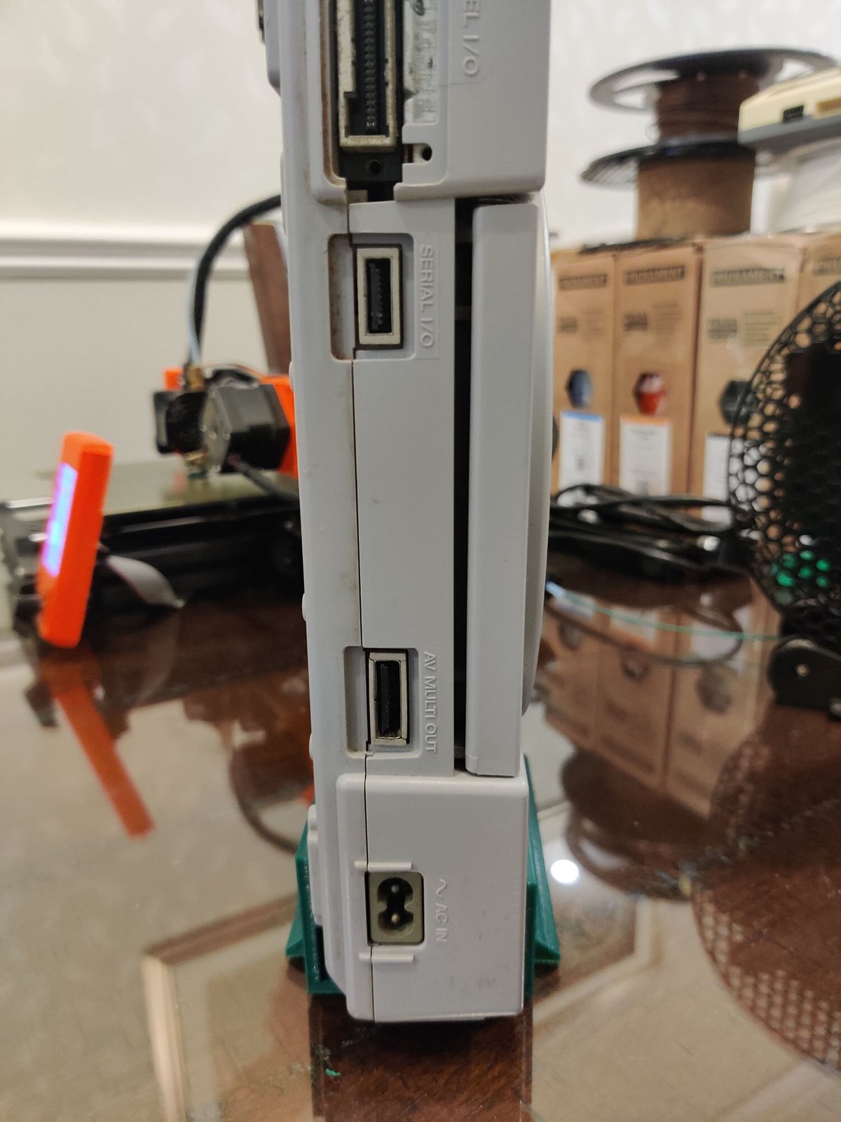 Sony PlayStation 1 PS1 Vertical Console Stand System Display Case ...