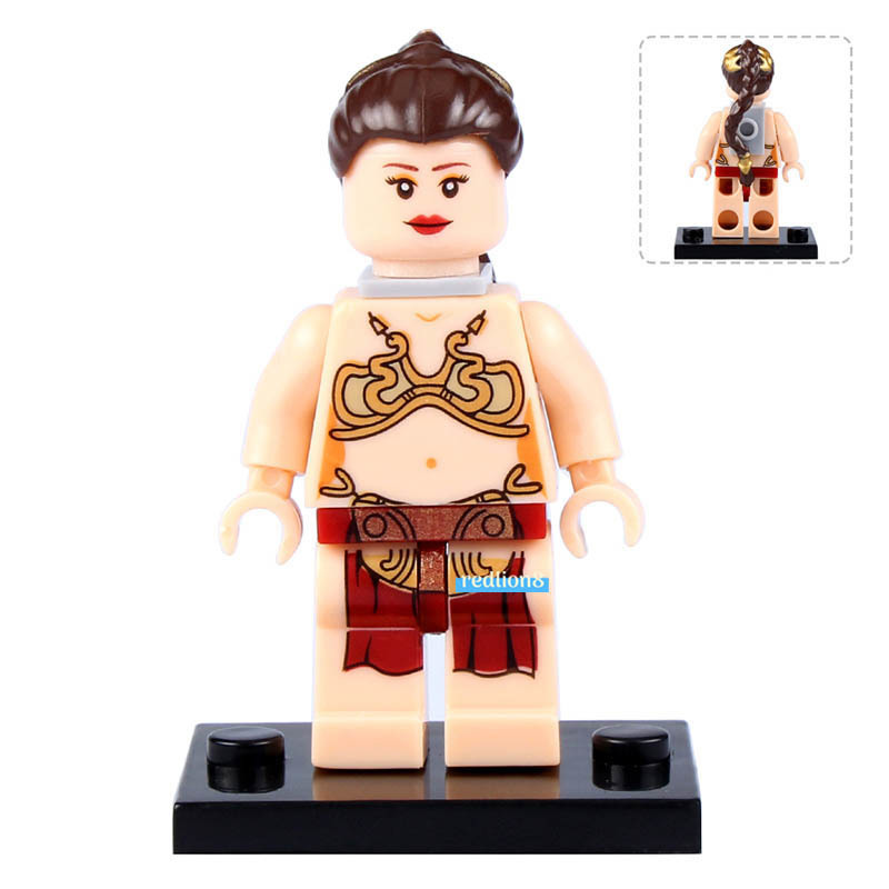 Princess Leia Slave Star Wars Lego Compatible Minifigure Bricks Building Toy Complete Sets
