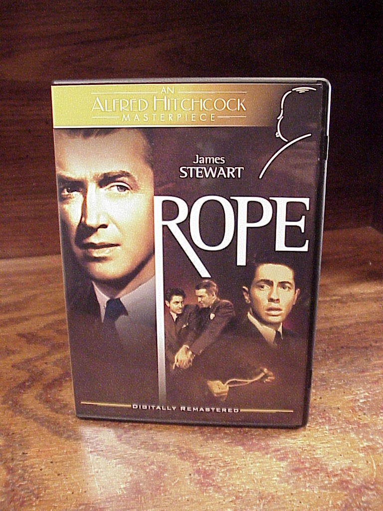 An Alfred Hitchcock Masterpiece Rope DVD, 1948, used, PG, with James ...