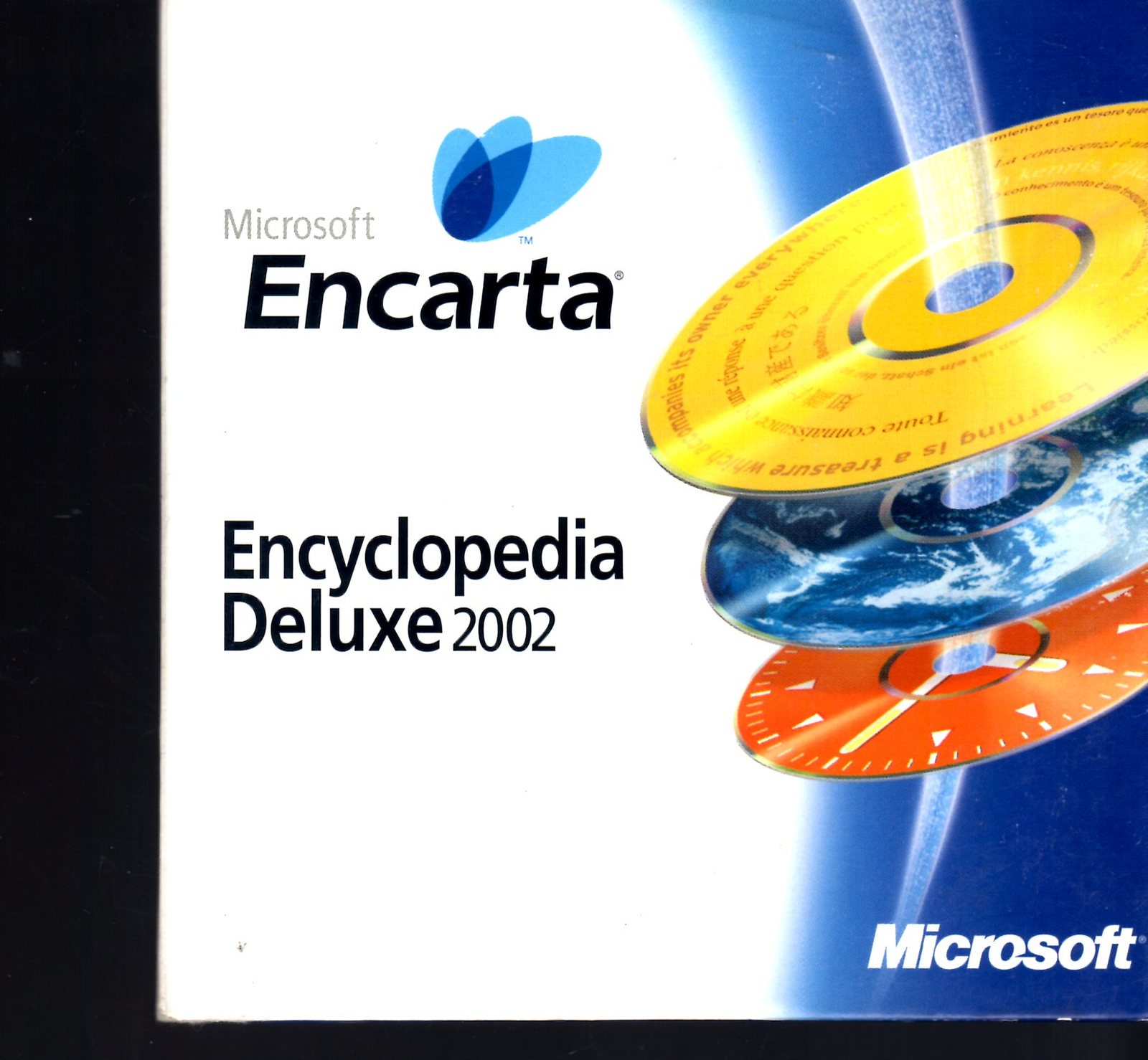 Microsoft Encarta Encyclopwdia Deluxe - Windows PC - Other Computer ...