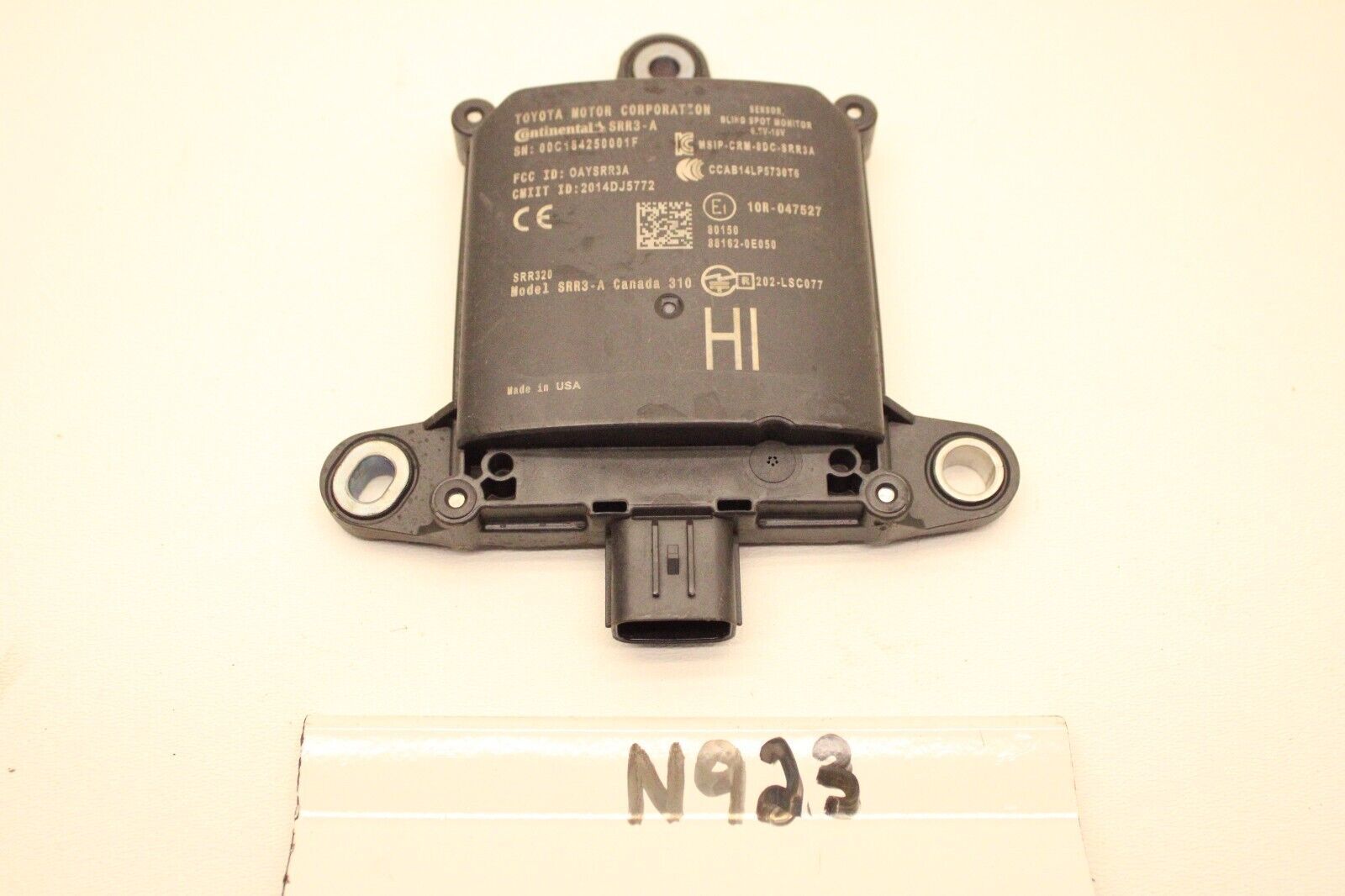 New OEM Toyota Highlander 2017-2019 Blind Spot Radar Control Module ...