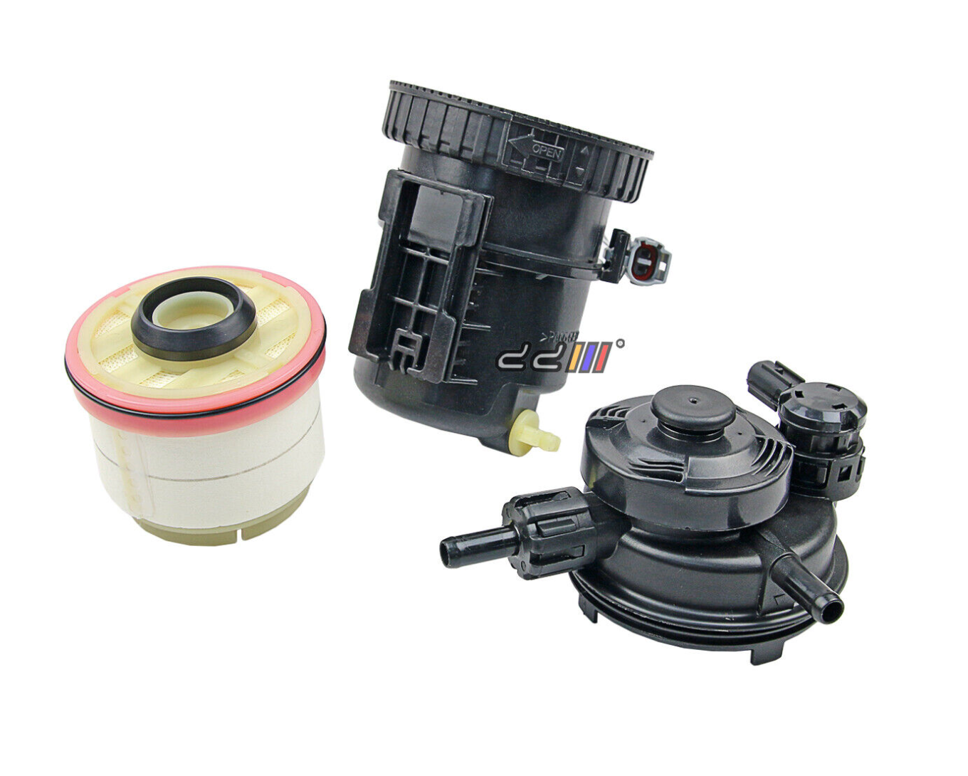 Diesel Fuel Filter Primer Pump Fits For Toyota Hilux 1KD-FTV 2KD-FTV ...