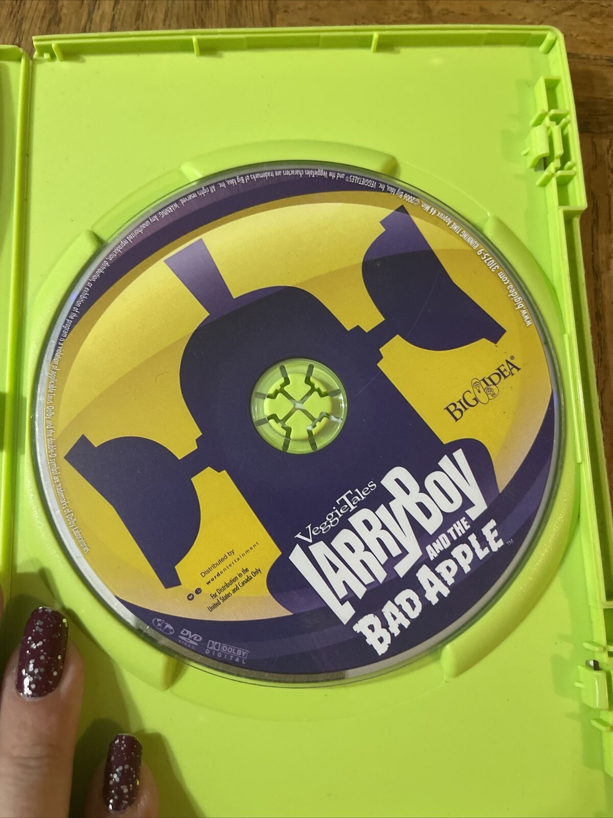 Veggietales Larryboy And The Bad Apple DVD - DVDs & Blu-ray Discs