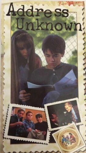 ADDRESS UNKNOWN Feature Films For Families VHS-TESTED-RARE VINTAGE ...