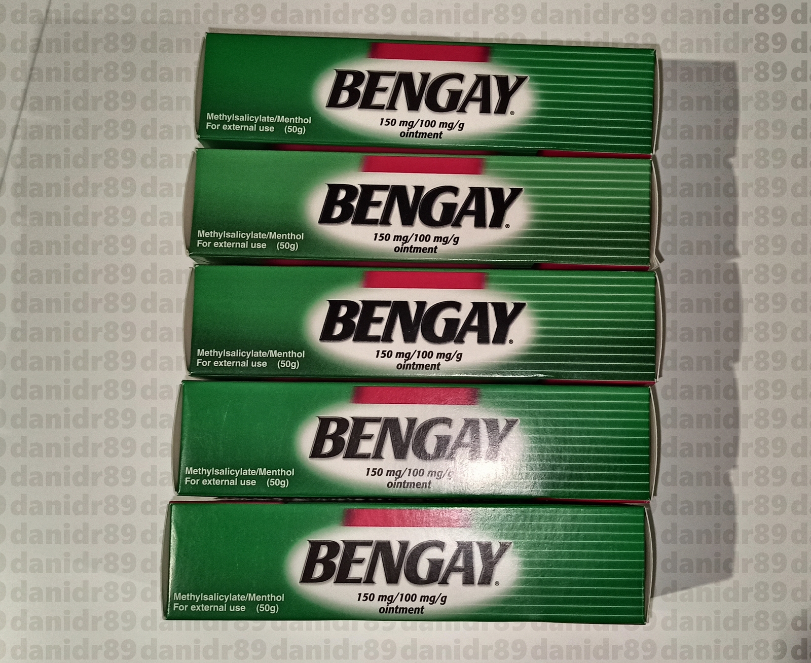 5 PACK Bengay Ointment for joint and muscle pain x50 grams Ben-Gay - Ointments, Creams & Oils