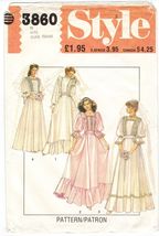 Vtg 1982 Wedding Bridal Bridesmaid Ruffled Dress Gown Petticoat Sew ...