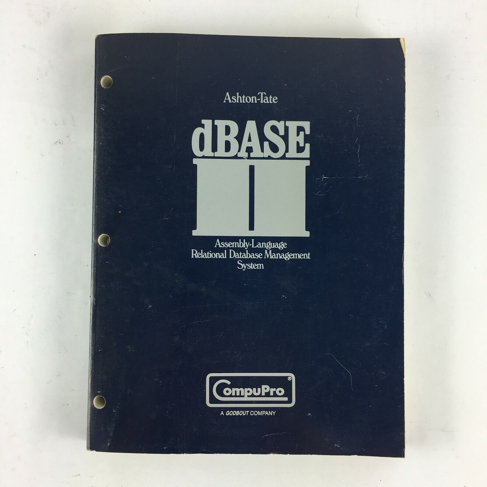 Ashton-Tate dBase Assembly-Language Relational Database Management ...