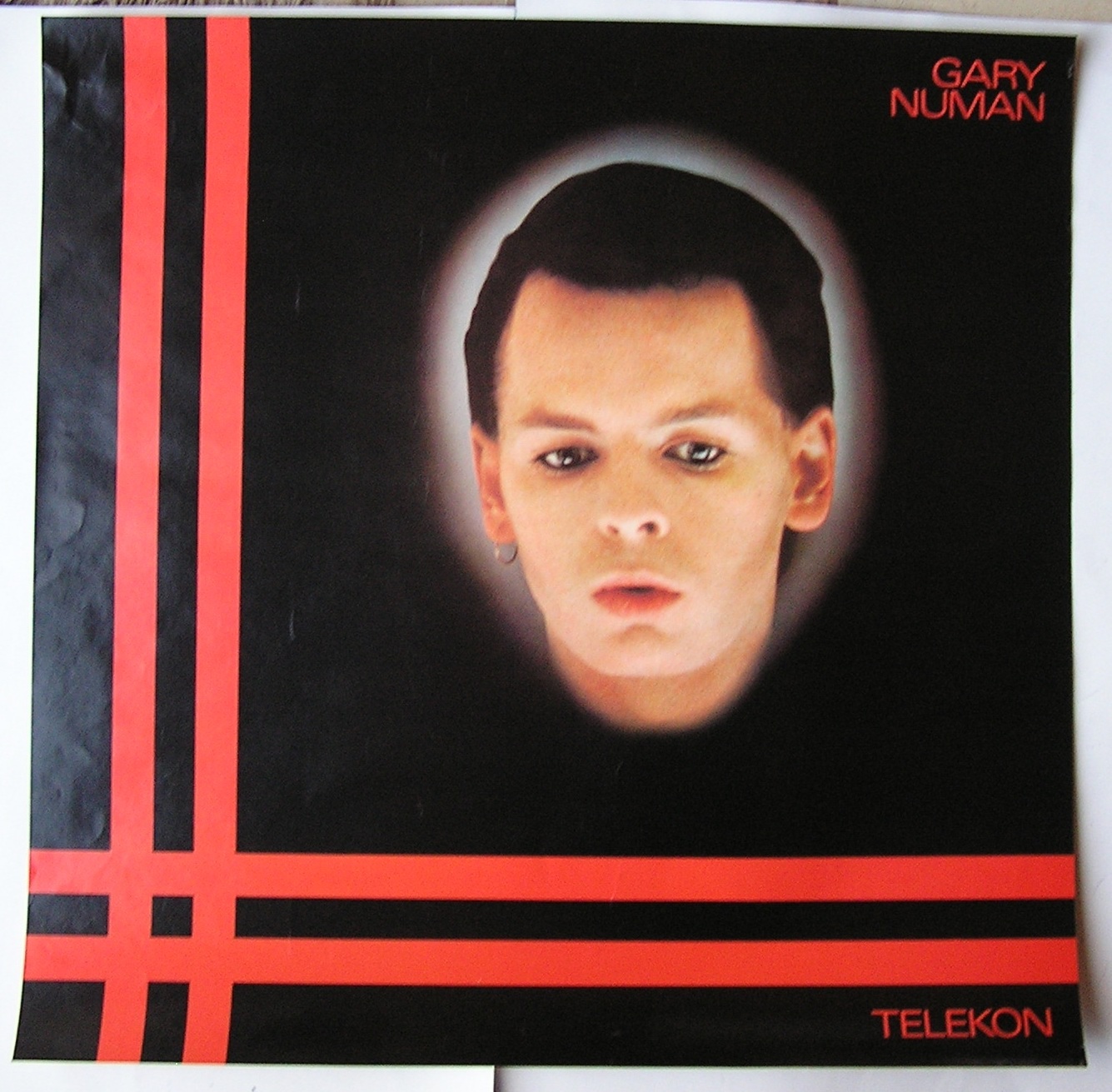 Gary Numan Original Telekon 1980 Poster 22*22 Inch Last LP Before 1st ...