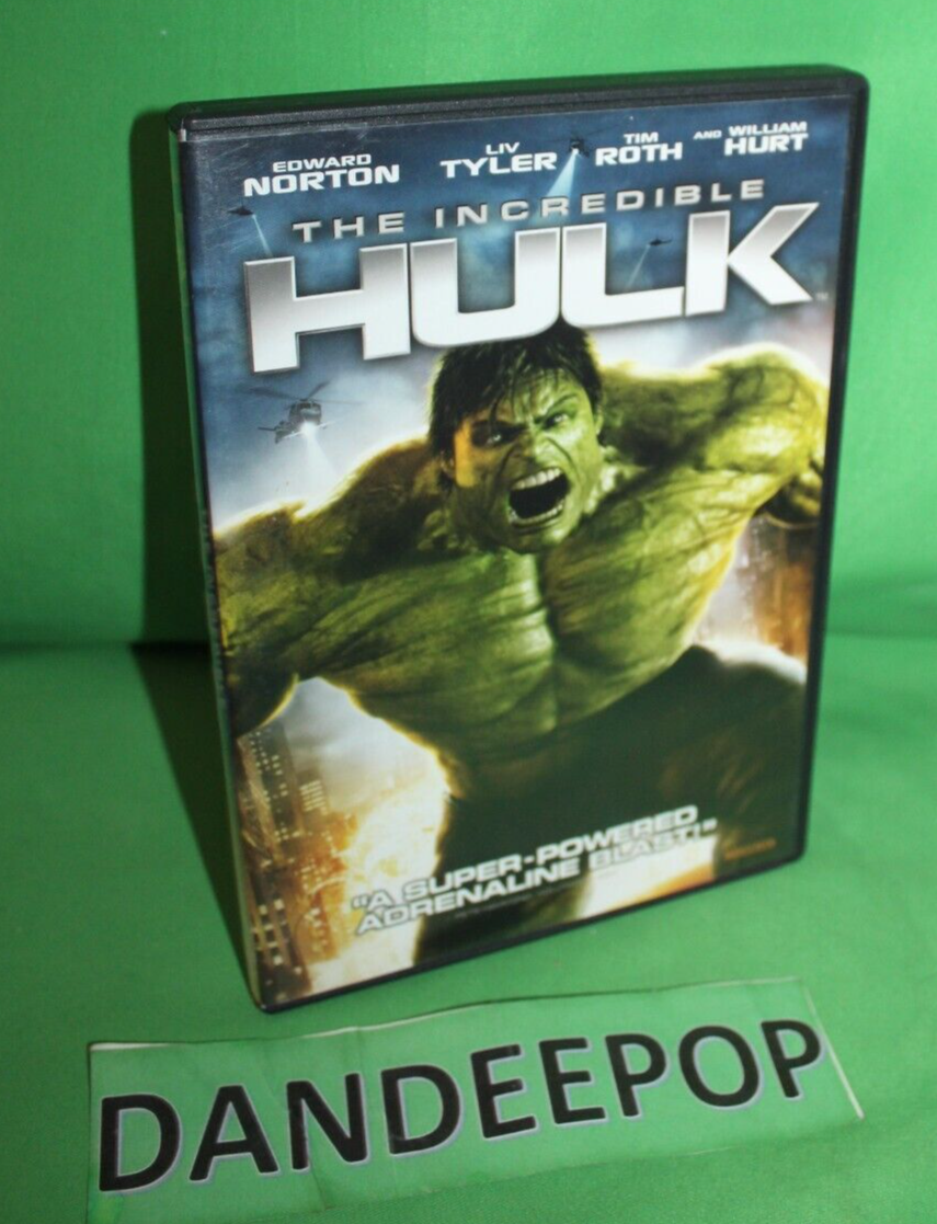 The Incredible Hulk (DVD, 2008, Widescreen) - DVDs & Blu-ray Discs