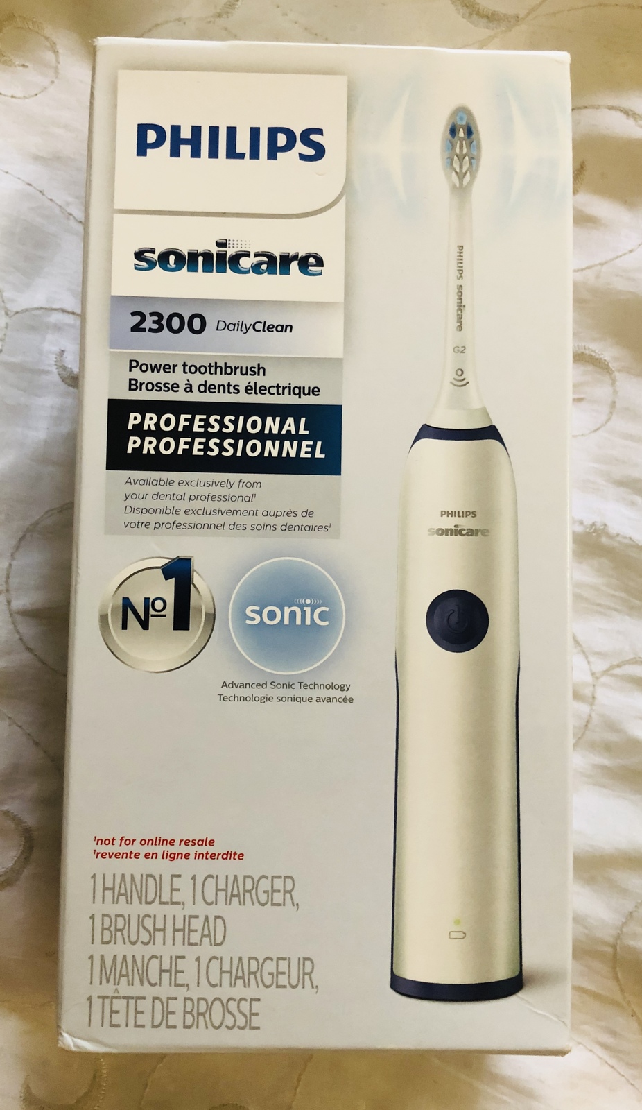 Philips Sonicare 2300 Daily Clean Professional Electric Toothbrush ...