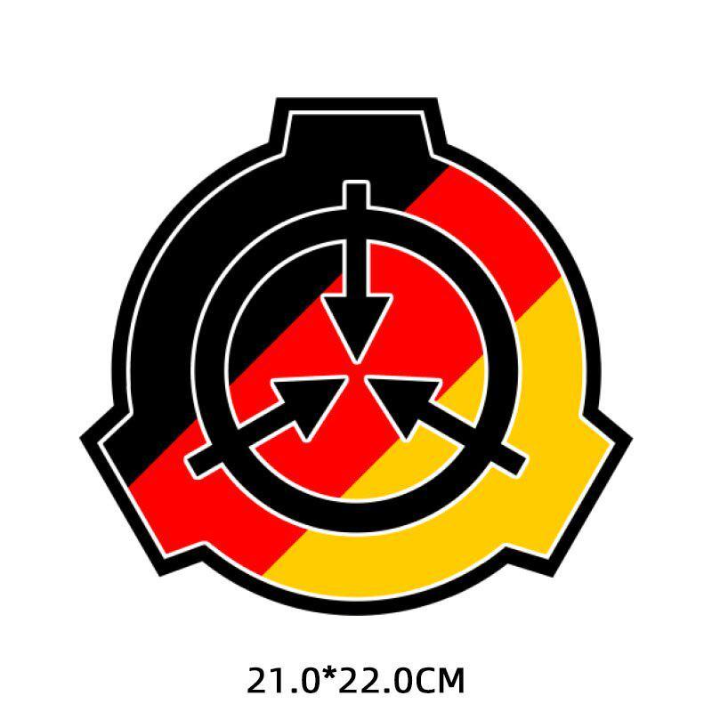 Scp Foundation Logo Badge Iron-on Transfers for Clothing on - Fabric ...