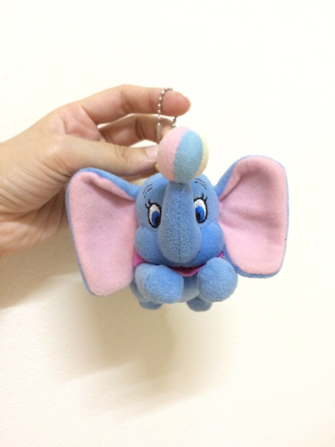 Disney Dumbo Elephant Plush Doll Keychain. Play Ball. Cute, Pretty and ...