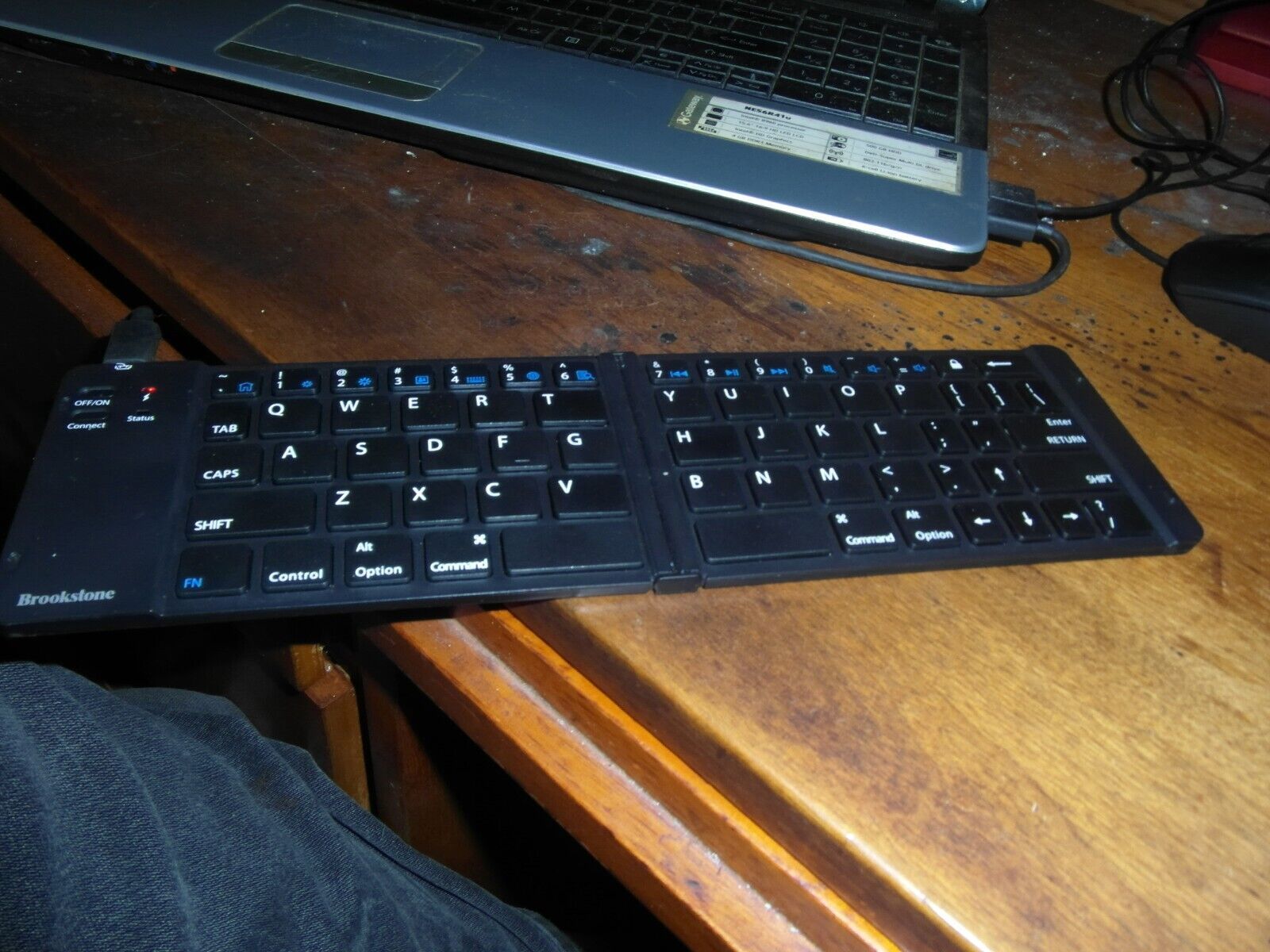 BROOKSTONE Computer Accessories FOLDING BLUETOOTH KEYBOARD 13172 - Other