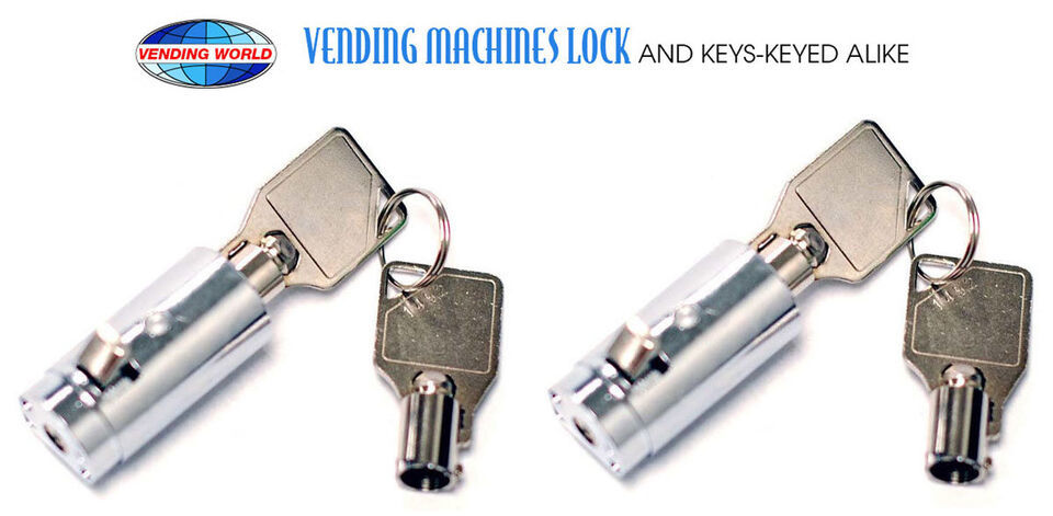 (2) - Dixie Narco, Vendo, Pepsi Soda machine Vending Lock and Keys ...
