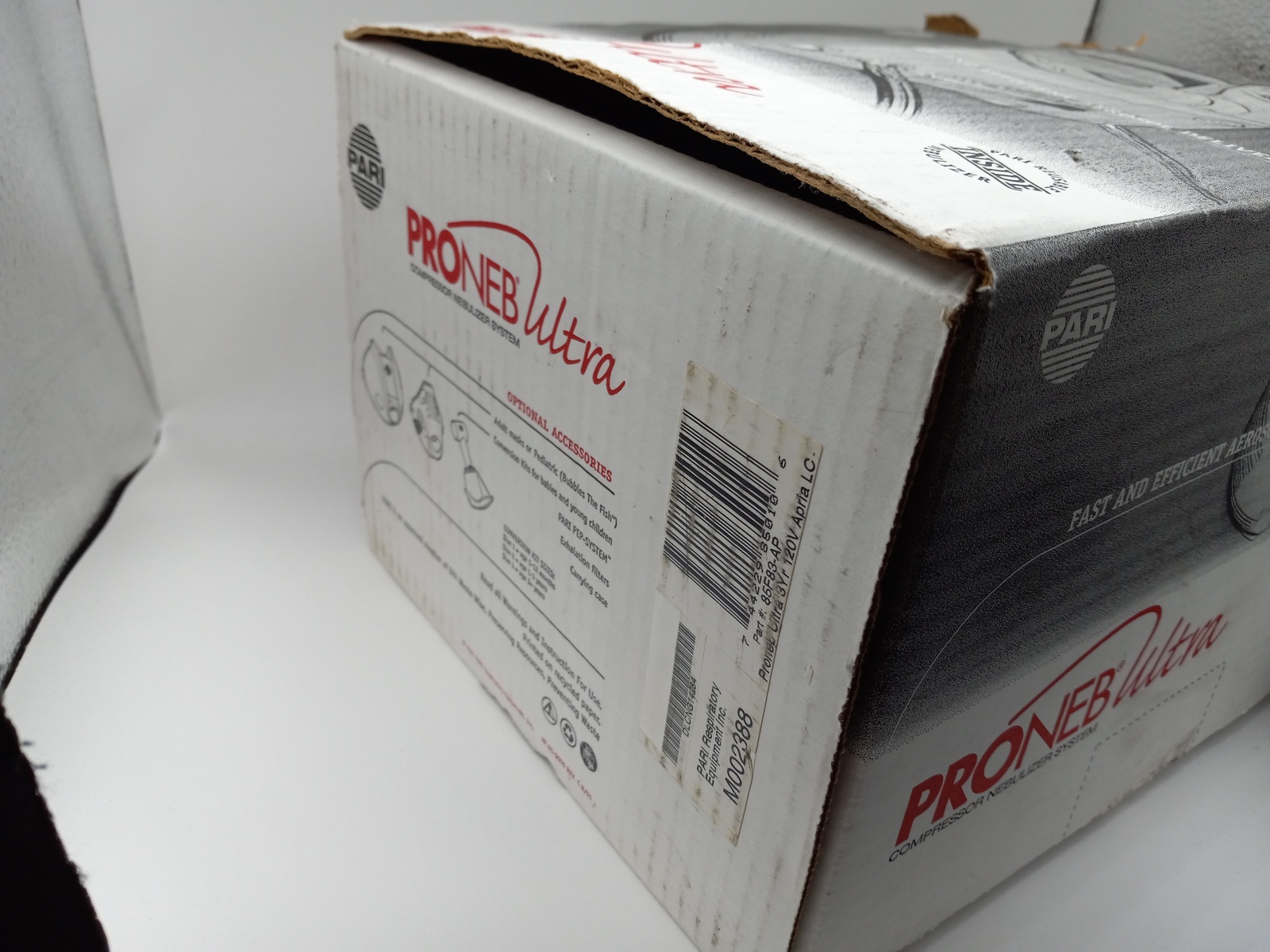 Proneb Ultra Compressor Nebulizer System model 85B0000 see notes ...