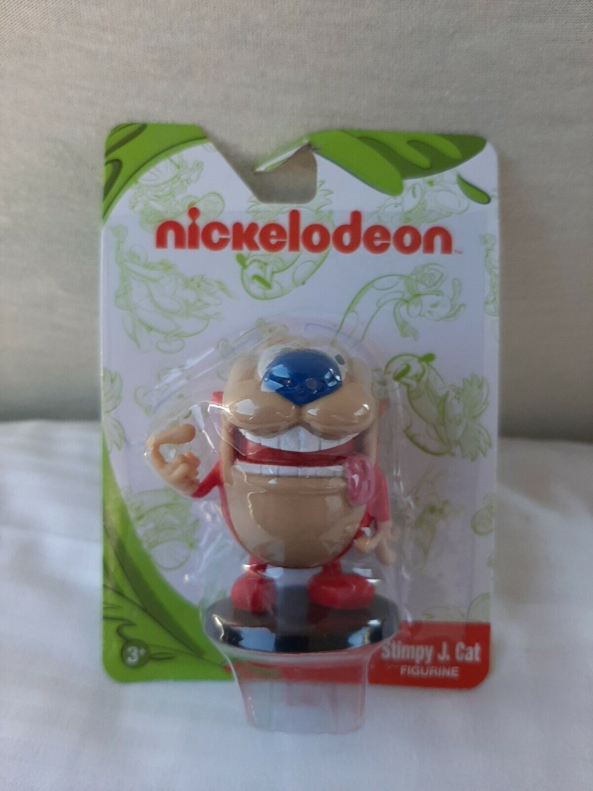 Nickelodeon Stimpy J. Cat Figurine Collectible Cake Topper- NEW ...