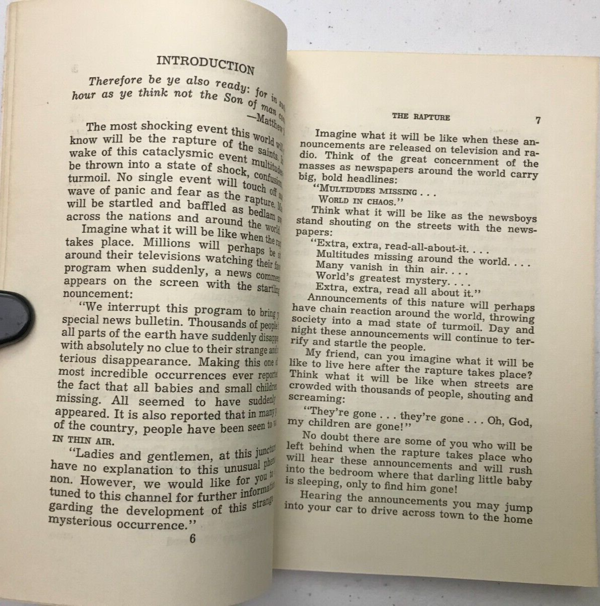 1969 book The RAPTURE by Moore, Christianity, Bible explained, meaning ...