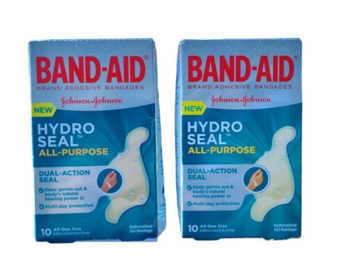 2pk Band-Aid Hydro Seal Hydrocolloid Gel Bandage All-Purpose 10ct Ea ...