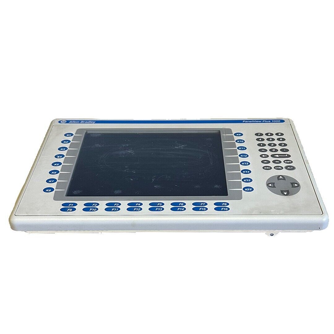 ALLEN BRADLEY 2711P-B10C4A7 /A PanelView Plus 1000 KEY/TOUCH ENet ...