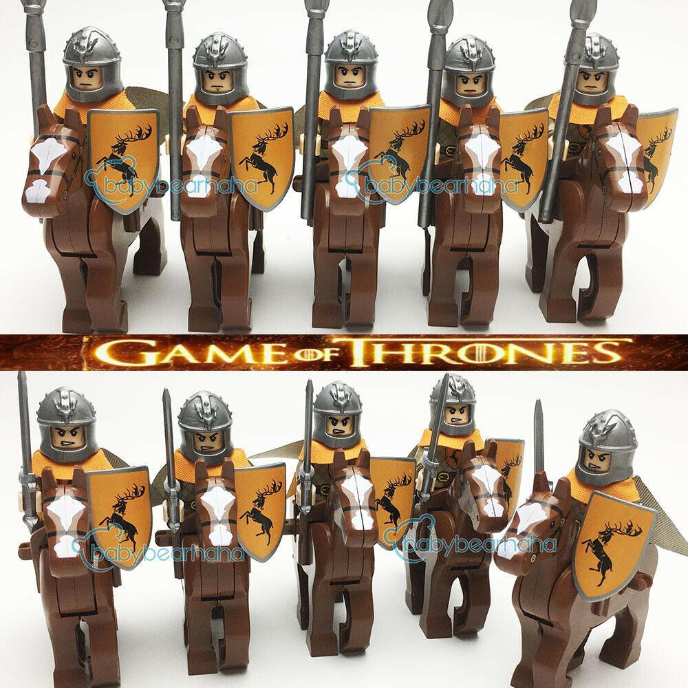 20pcs Game of Thrones House Baratheon Military Knight Archer Horse ...