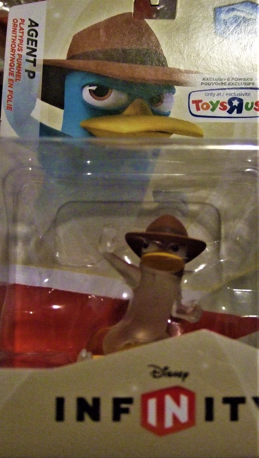 Disney Infinity Crystal Agent P Toys R US Exclusive Variant video game ...