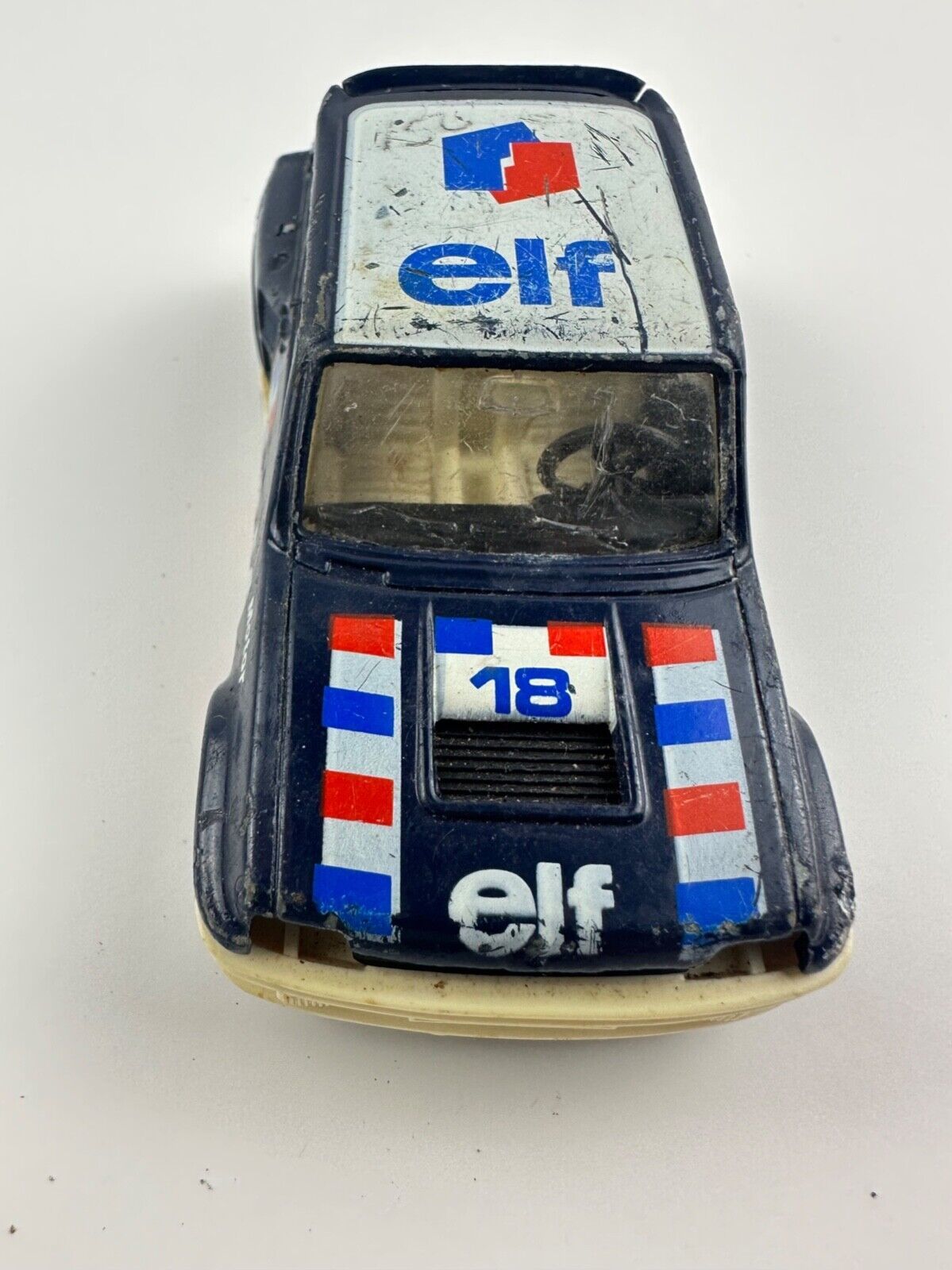 Vintage Corgi Renault 5 Turbo ELF #18 Rally Car Die Cast 3.75" Long ...