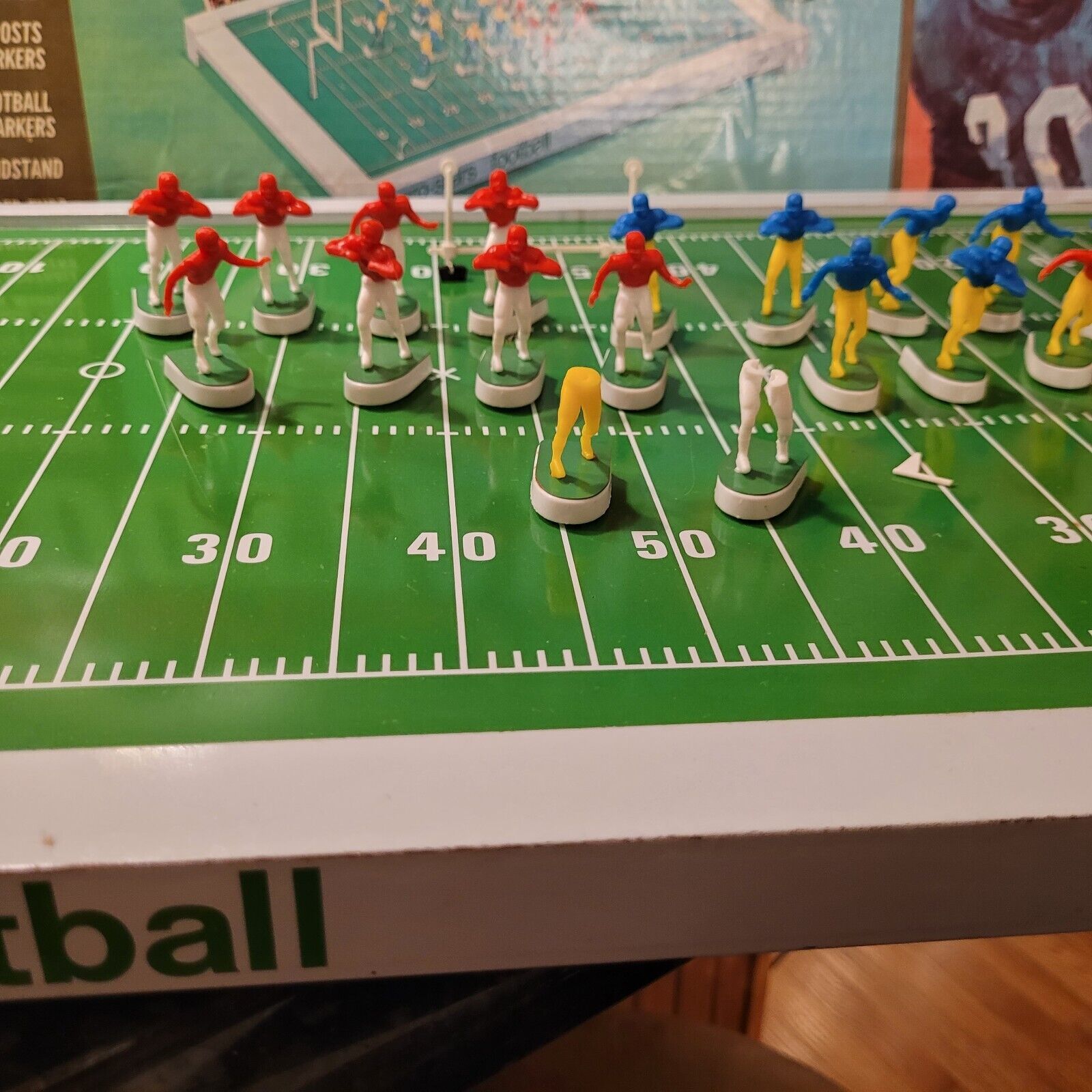 Coleco World of Sports Pro-Stars Electric action vibrating football ...