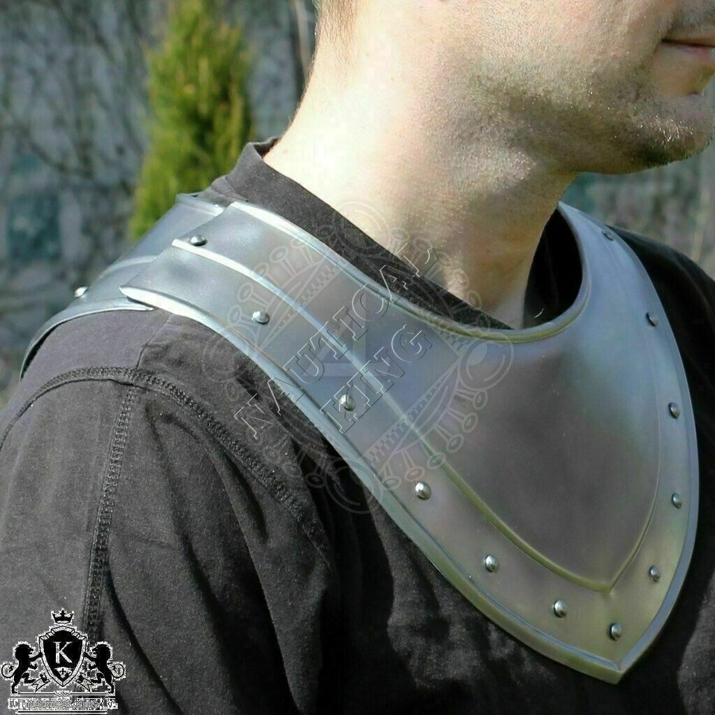 medieval knight Armour gorget knight gorget 17th Century Reproduction ...