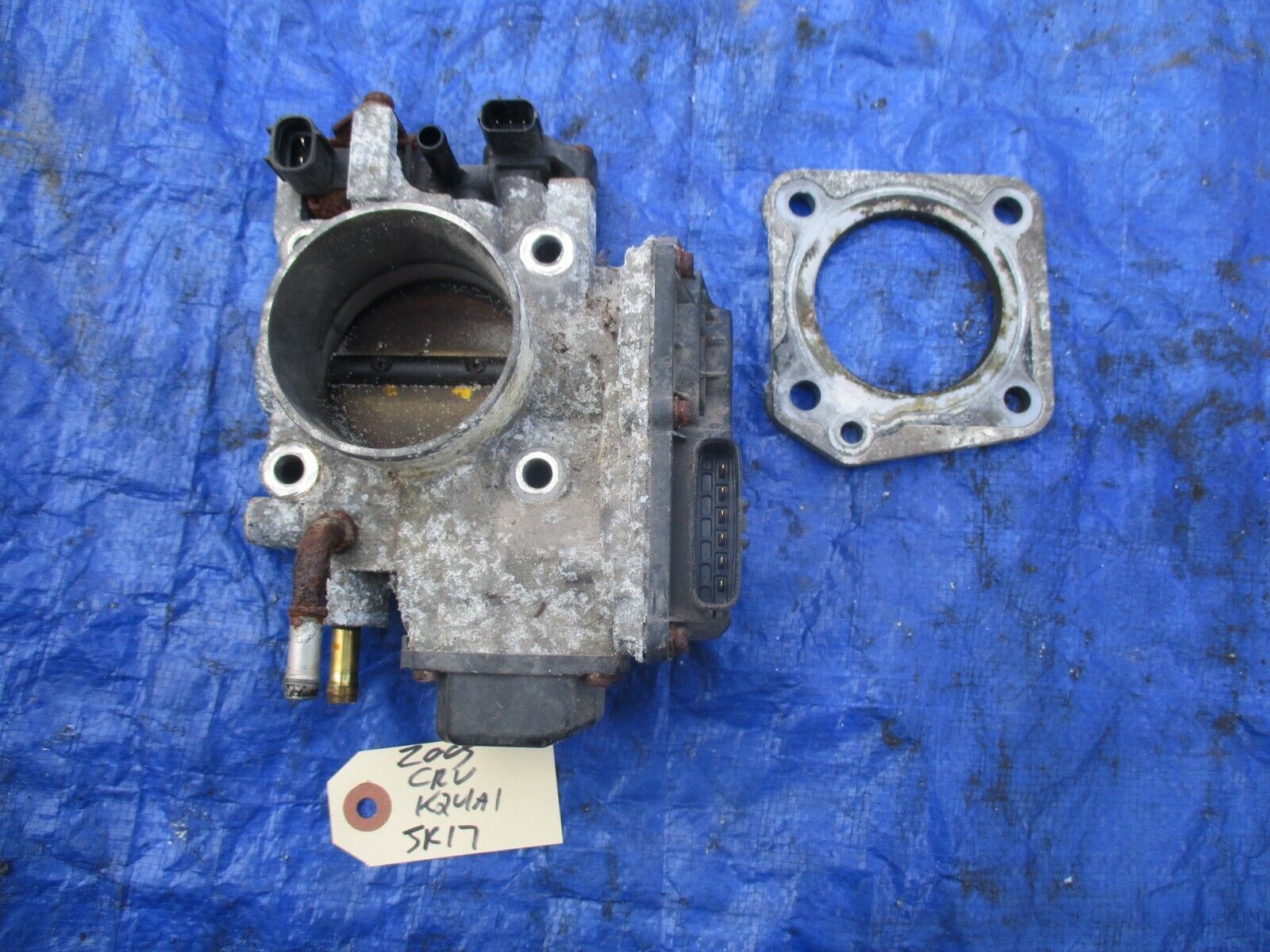 05-06 Honda CRV K24A1 throttle body assembly OEM engine motor K24A base ...