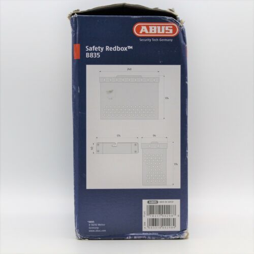 ABUS Safety REDBOX For Lockout Group Lockout Box 12 Padlock Eyelets ...