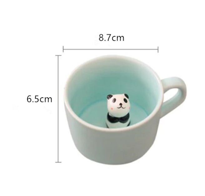 [Home] Creative Animal Inside Mug/Cup for Family/Kids/Children Gift ...