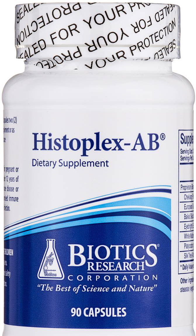 Biotics Research - Histoplex-AB 90 Capsules - Vitamins & Minerals