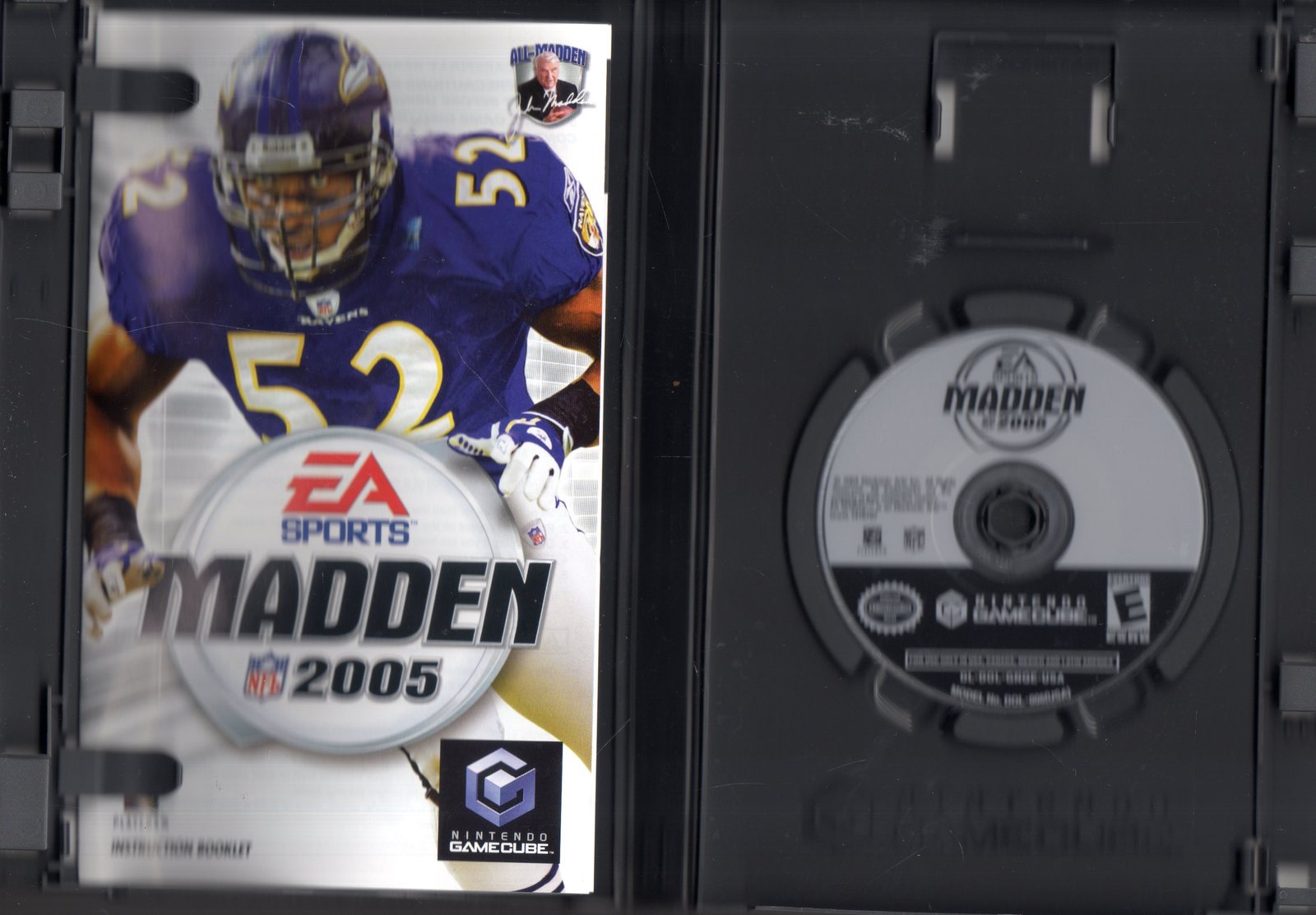 Nintendo Gamecube - Madden 2005 NFL - Video Games