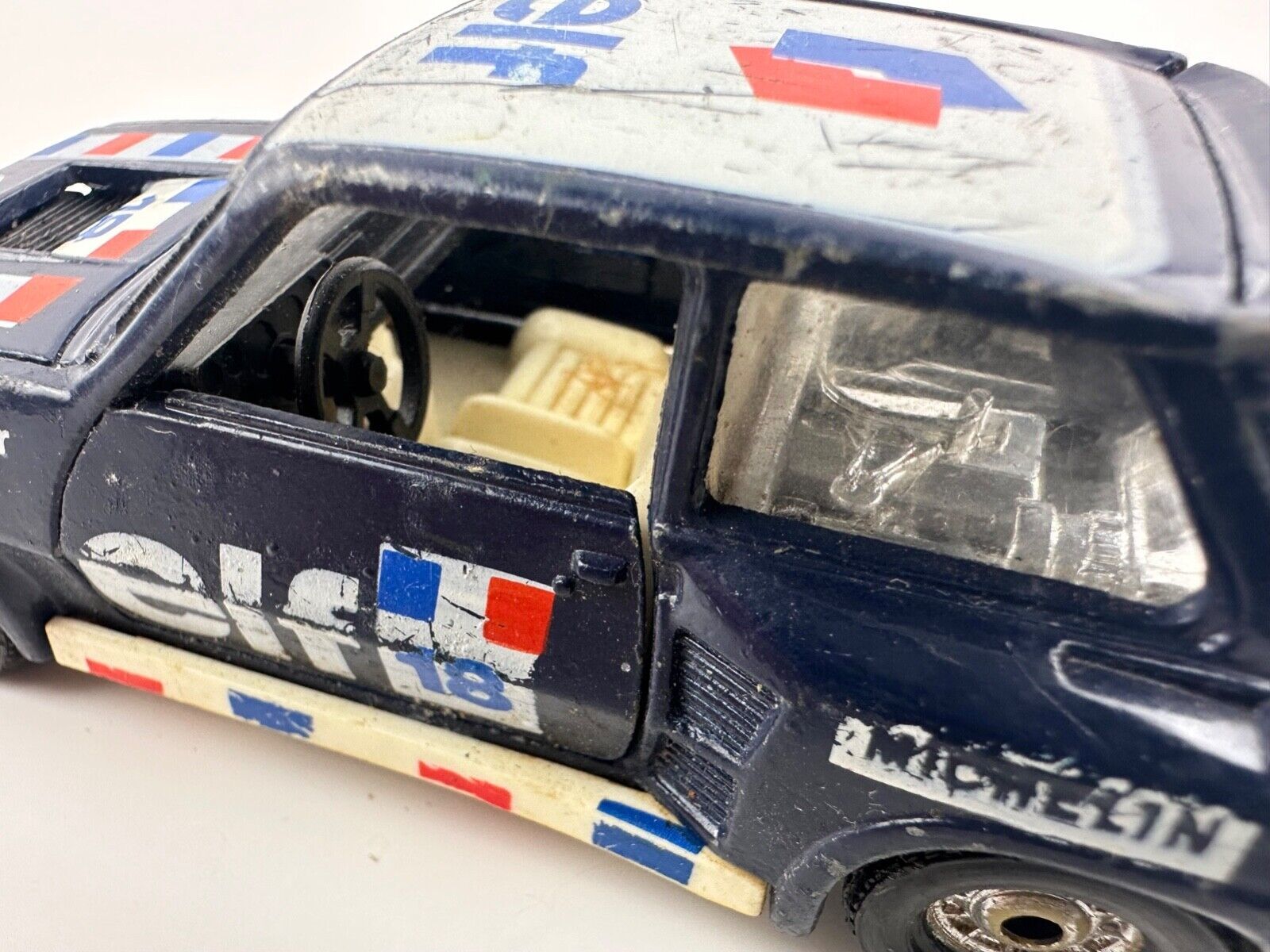 Vintage Corgi Renault 5 Turbo ELF #18 Rally Car Die Cast 3.75" Long ...
