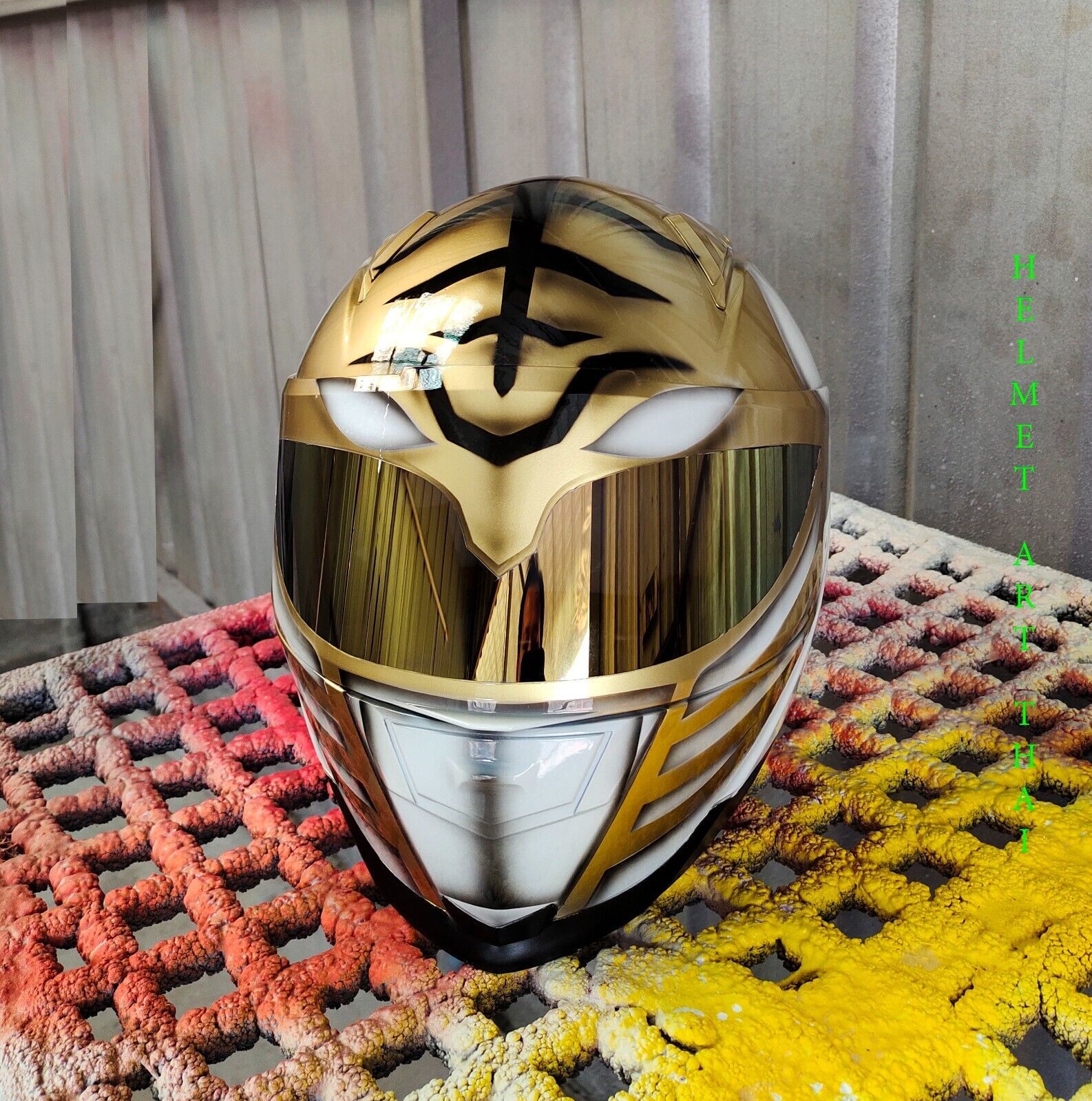 POWER RANGER CUSTOM MOTORCYCLE HELMET - Motorcycle & Powersport Helmets