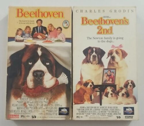 Beethoven - Beethovens 2nd VHS Movie Bundle - VHS Tapes