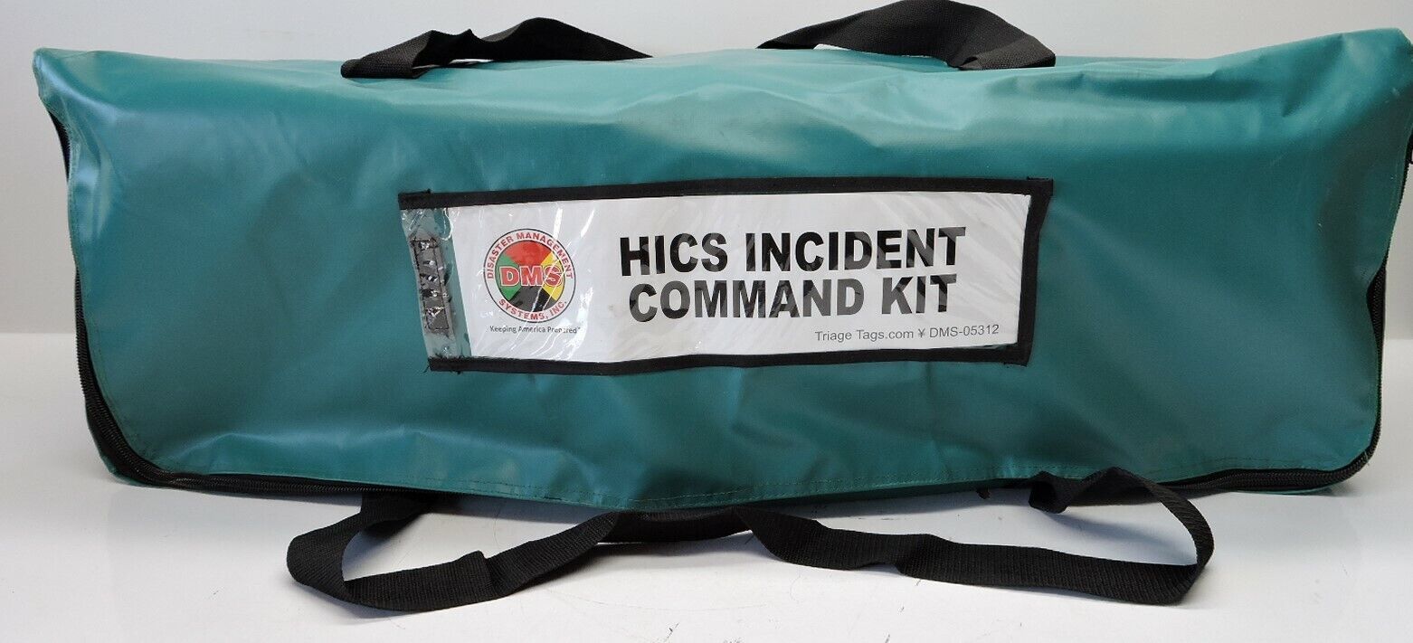 DMS 05312 Safety Vest Kit NIM/ ICS Medium Hospital Incident Command ...