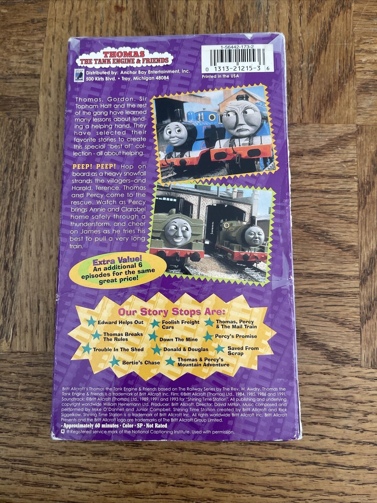 Thomas And Friends Thomas And His Friends Help Out VHS - VHS Tapes