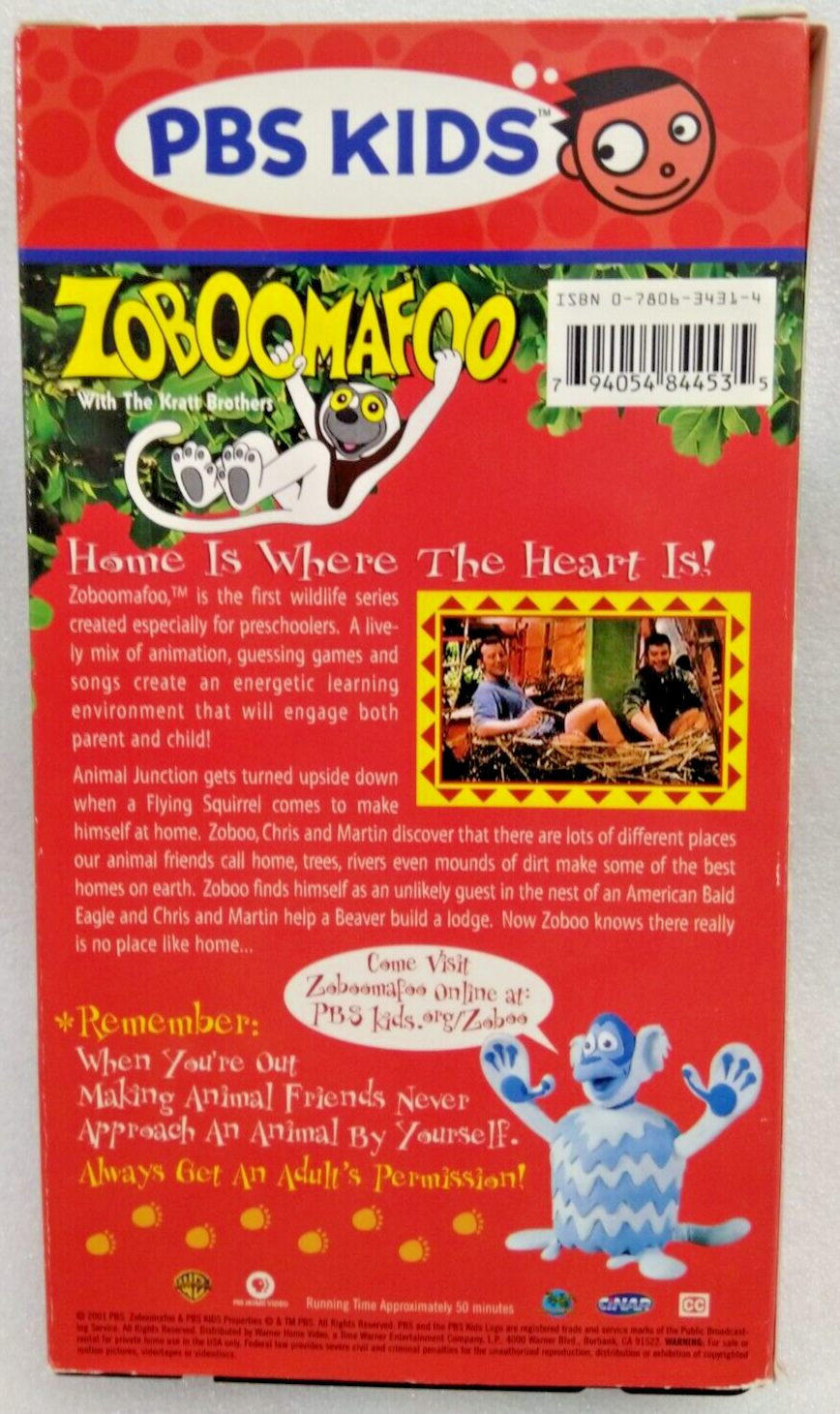 VHS Zoboomafoo - Look Whos Home (VHS, 2001, Paper Sleeve) - VHS Tapes