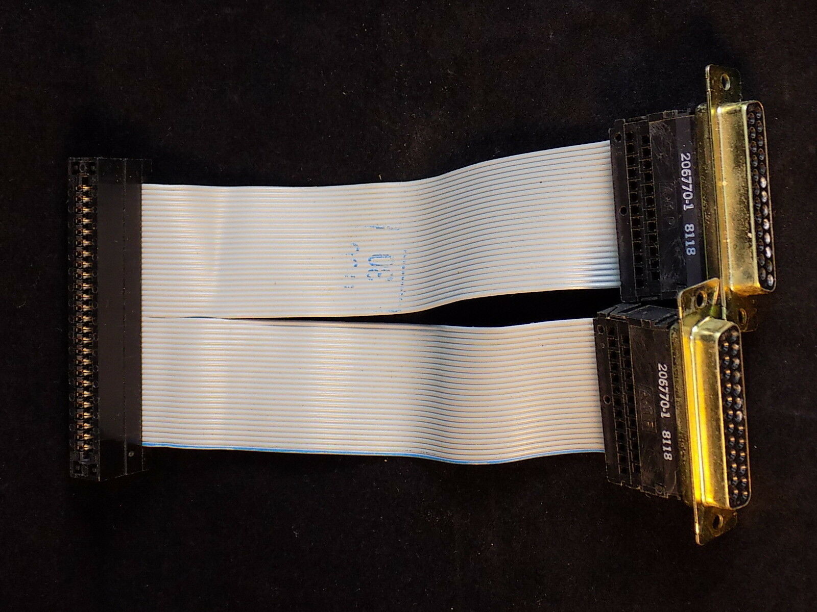 AMP Rainbow flat ribbon splitter 50 pin female card 25 pin female ...