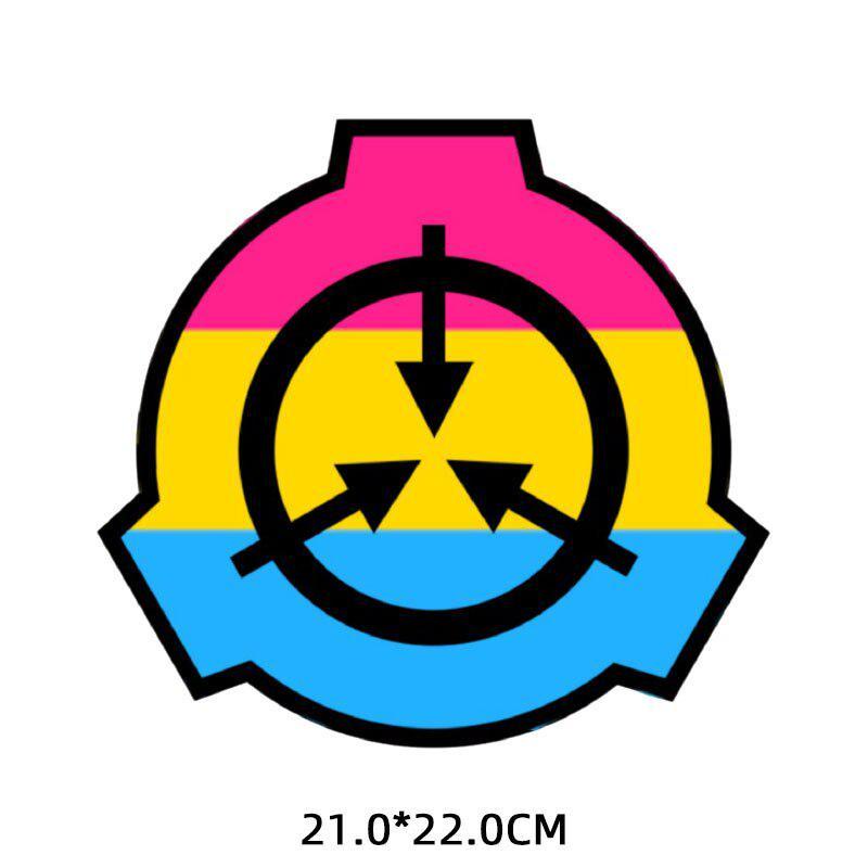 Scp Foundation Logo Badge Iron-on Transfers for Clothing on - Fabric ...