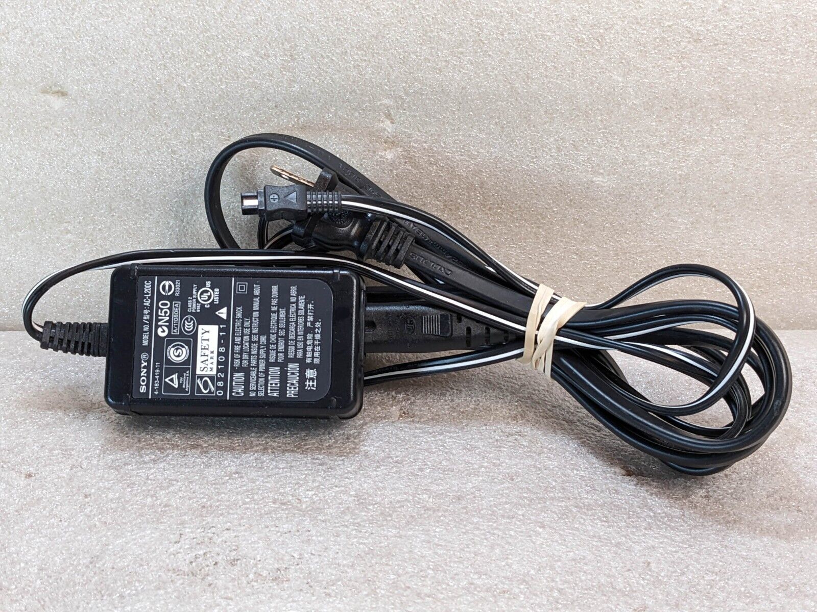 Genuine OEM Original Sony AC-L200C AC-L200B AC-L200 AC Power Adapter ...