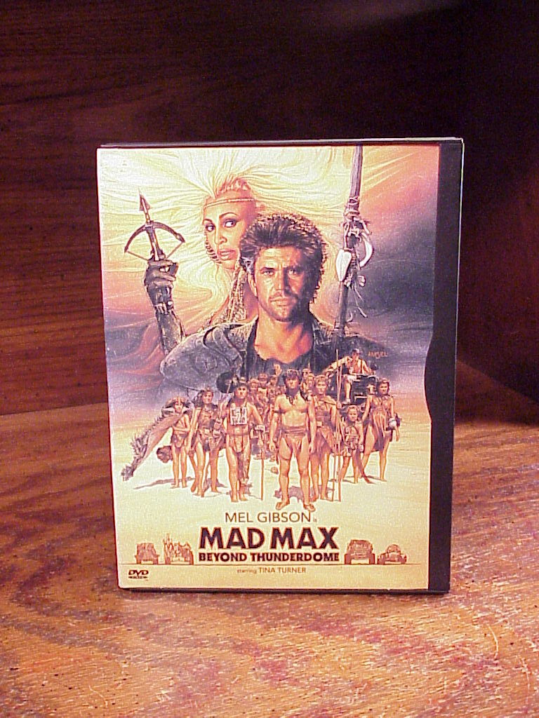 Mad Max Beyond Thunderdome DVD, with Mel Gibson, used, 1985, PG-13 ...