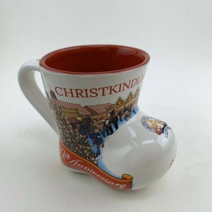 Christkindlmarket Chicago 2015 Ceramic Boot Mug 20th Anniversary ...