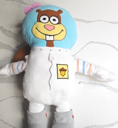 2002 Sandy Cheeks Plush Large Cuddle Pillow Pal Viacom Spongebob RARE ...
