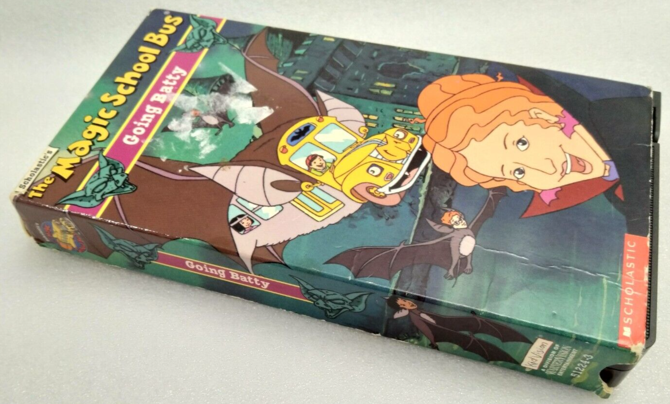 VHS The Magic School Bus - Going Batty (VHS, 1997) - VHS Tapes