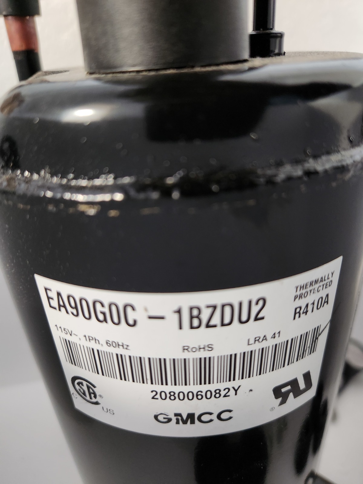 Midea Gmcc EA90G0C R410A A/c Rotary Compressor Free Relay and Oil ...